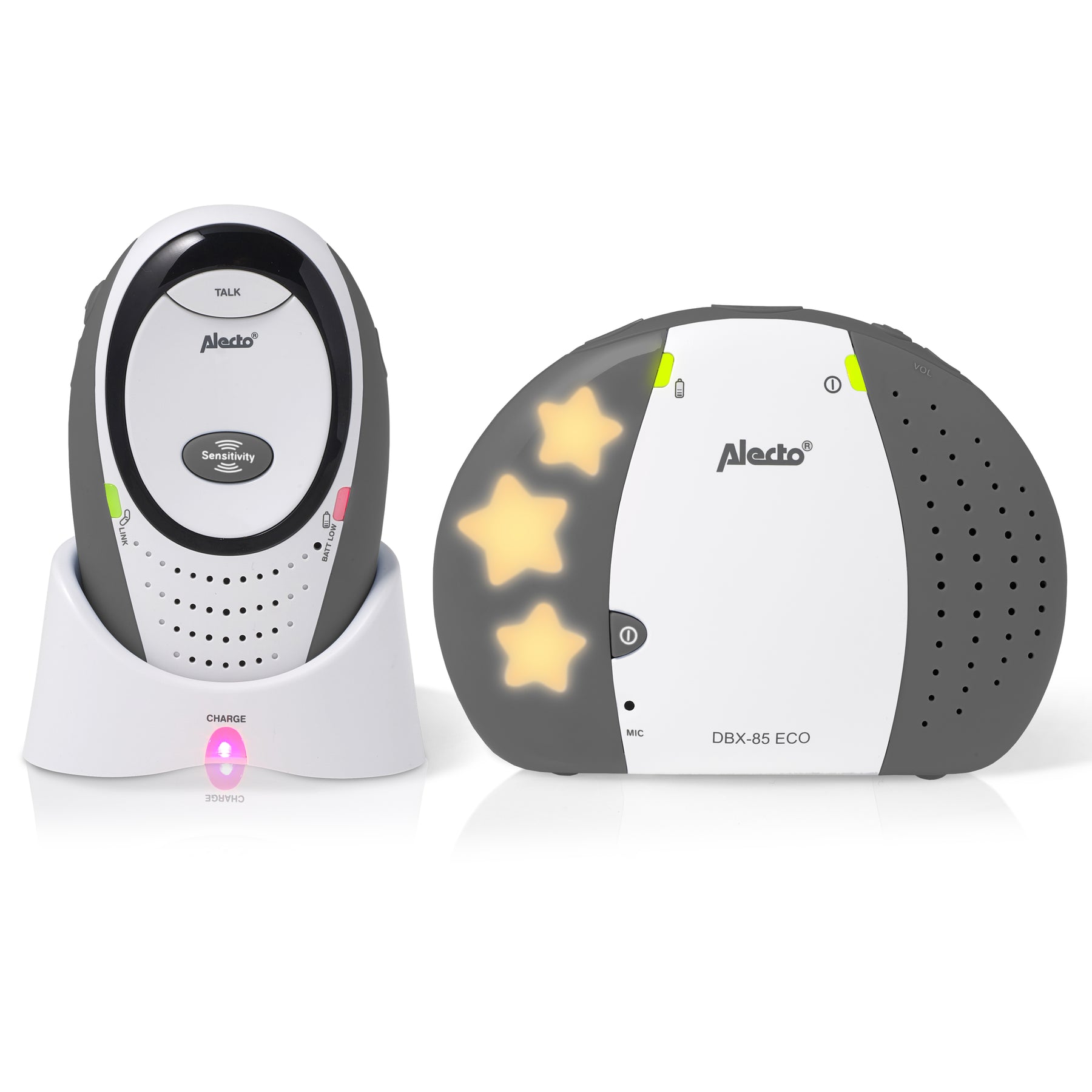 Alecto Baby DBX-85 LIMITED | Full Eco DECT babyfoon | Alectobaby.nl